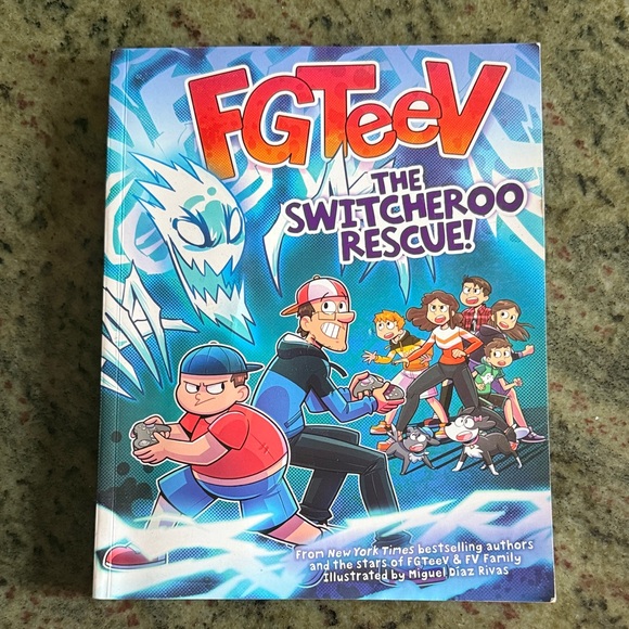 Other | Fgteev The Switcheroo Rescue Book | Poshmark